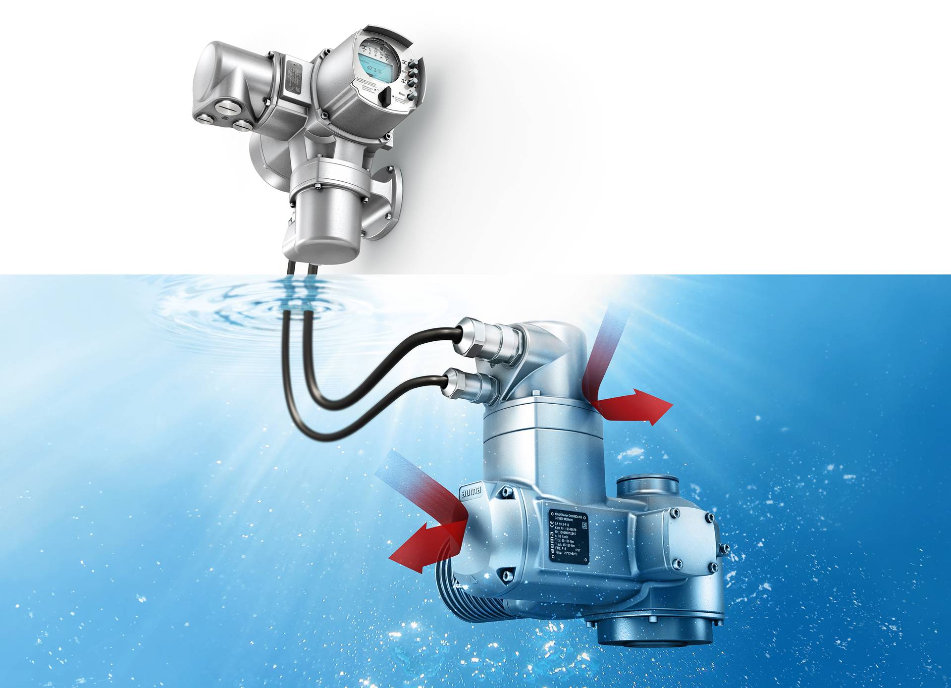 Watertight AUMA actuators for underwater hydro turbine control - zek ...